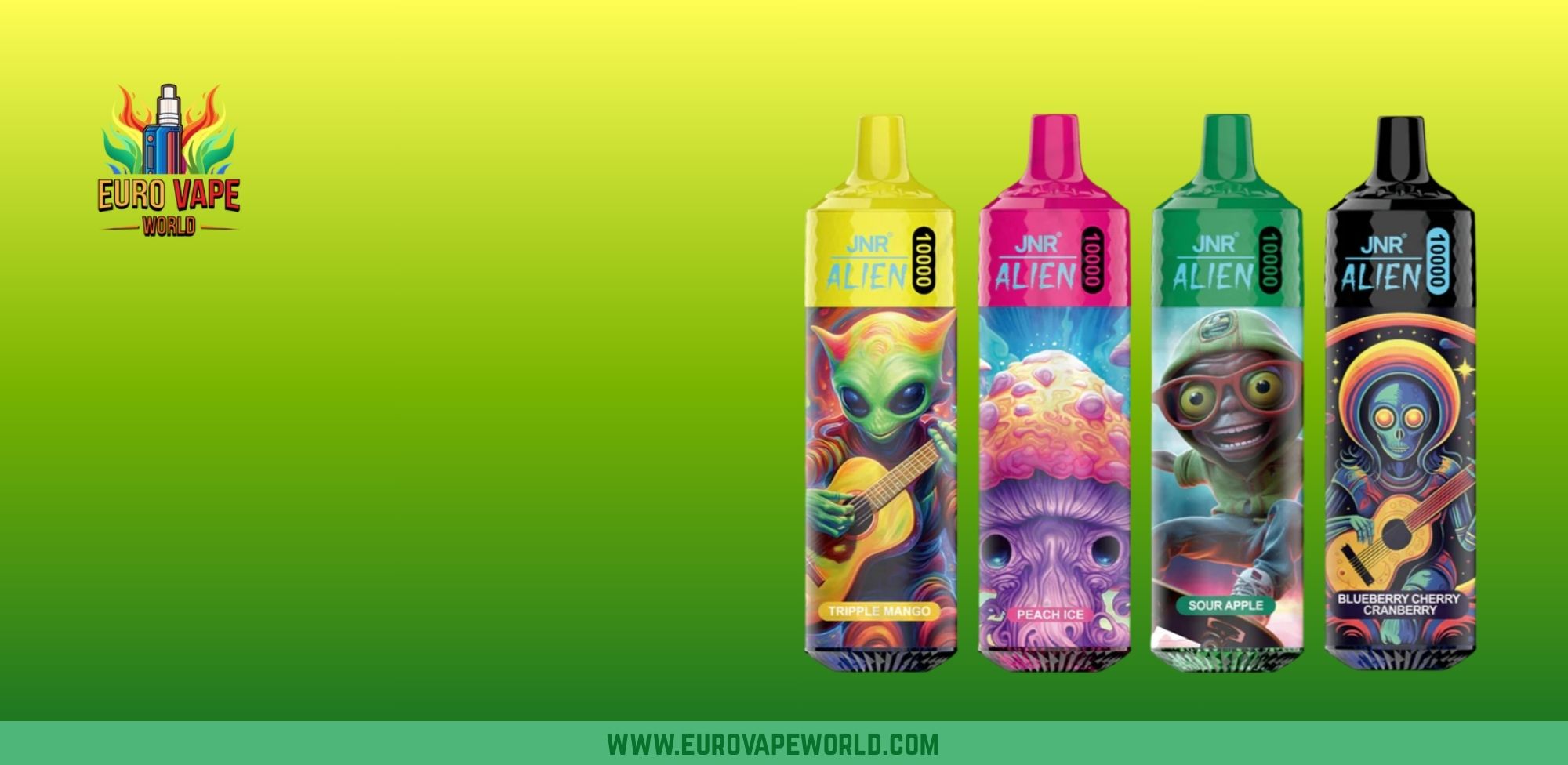 Hoe gebruik en onderhoud je de JNR Alien 10000 Vape?